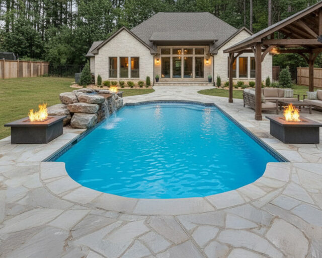 Roman Fiberglass Pools in Northeast Atlanta | Metro Pools & Patios